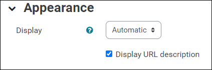 Adding a URL as a Resource