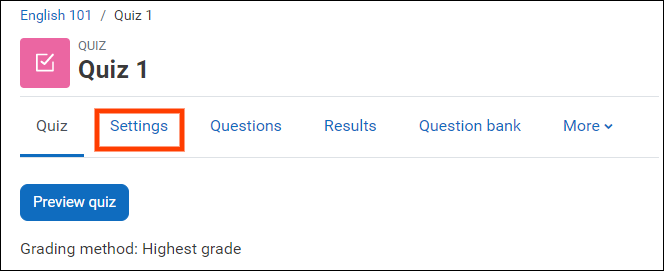 Controlling When Students See Quiz Attempts in Engage
