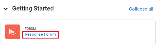 Creating a Forum Post