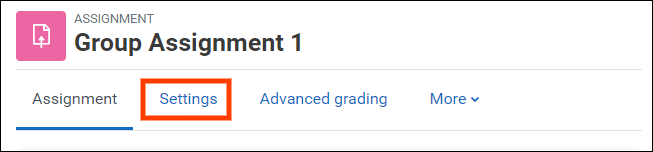 Creating Group Assignments