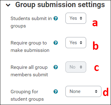 Creating Group Assignments