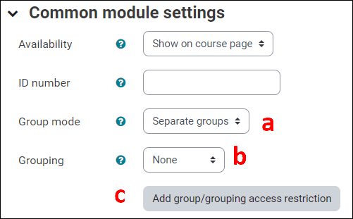 Creating Group Assignments