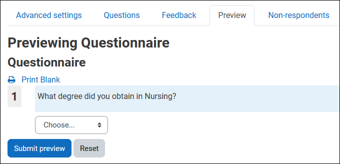 Creating a Questionnaire Activity in Engage