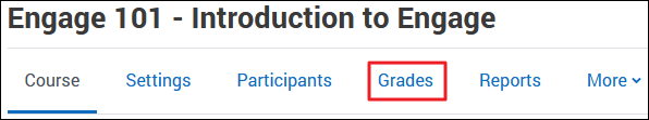 How Course Grades are Calculated in Engage