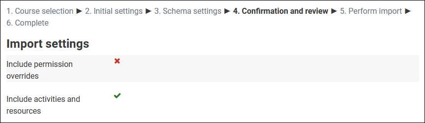 Importing Course Content