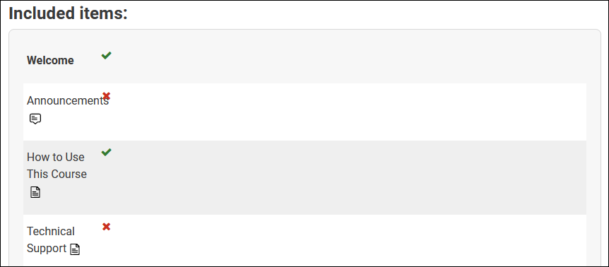 Importing Course Content
