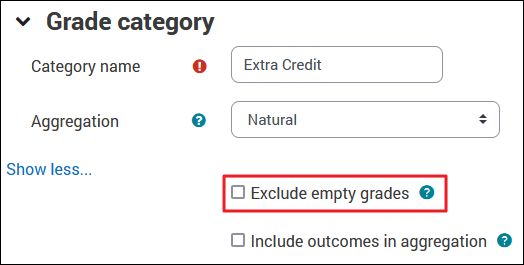 Using Extra Credit in the Engage Gradebook