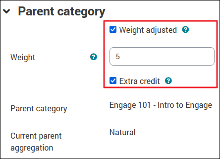 Using Extra Credit in the Engage Gradebook