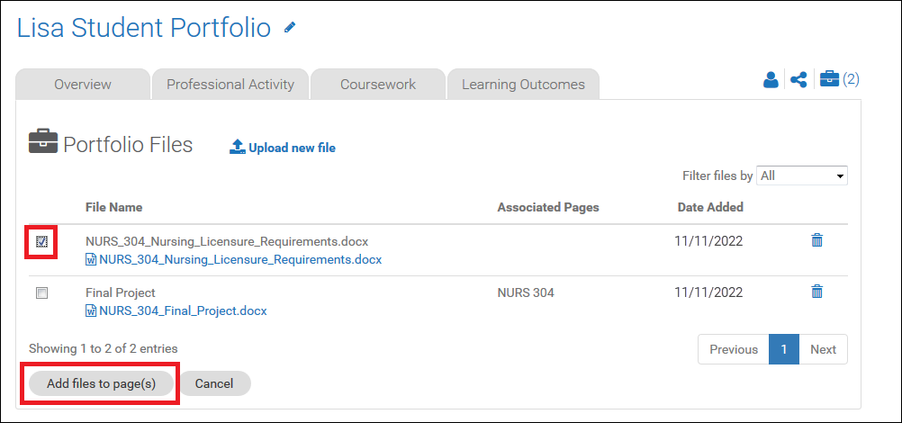 Using Engage Portfolio