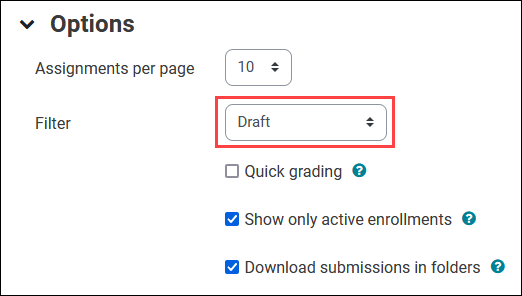 Modifying Assignment Submissions and Drafts in Engage
