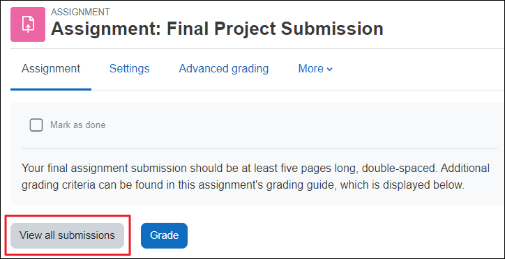 Creating and Using Rubrics for Assignments
