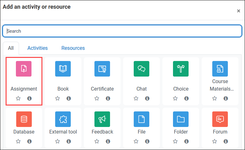 Creating an Assignment in Engage