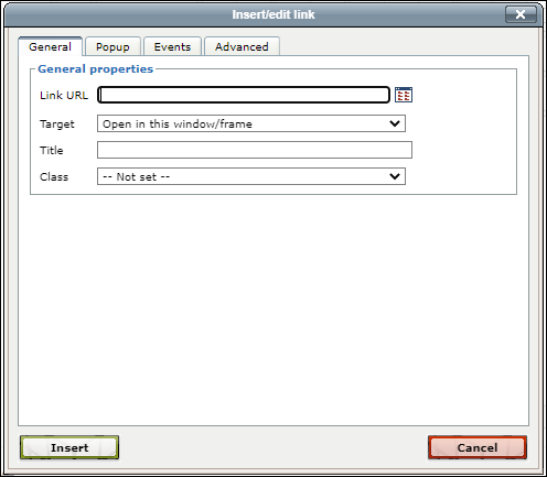 TinyMCE Text Editor Legacy
