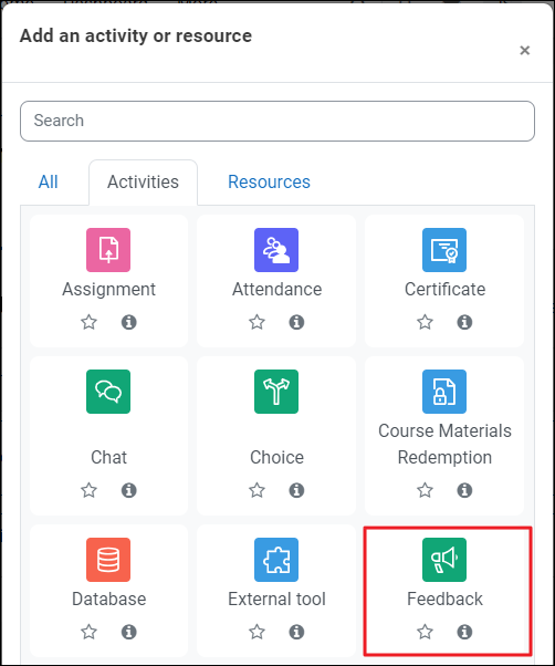 Using the Feedback Activity in Engage